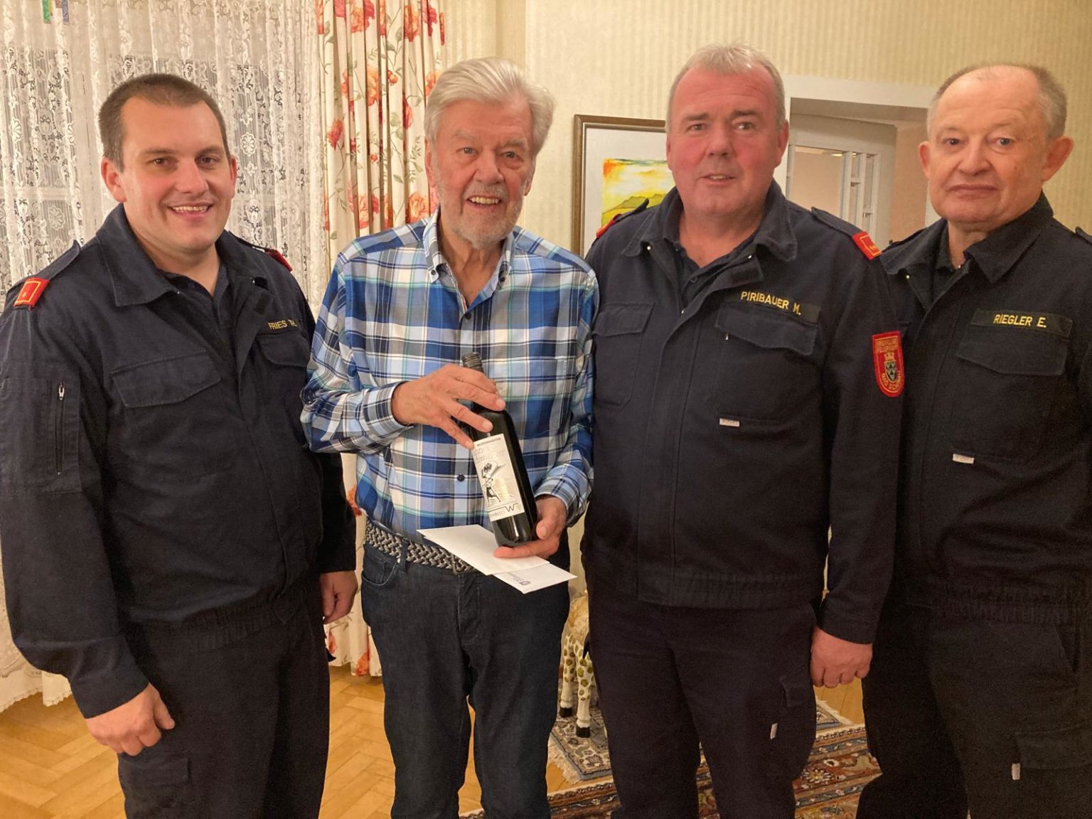 80. Geburtstag LM Robert Prossegger – Freiwillige Feuerwehr Bad Schönau
